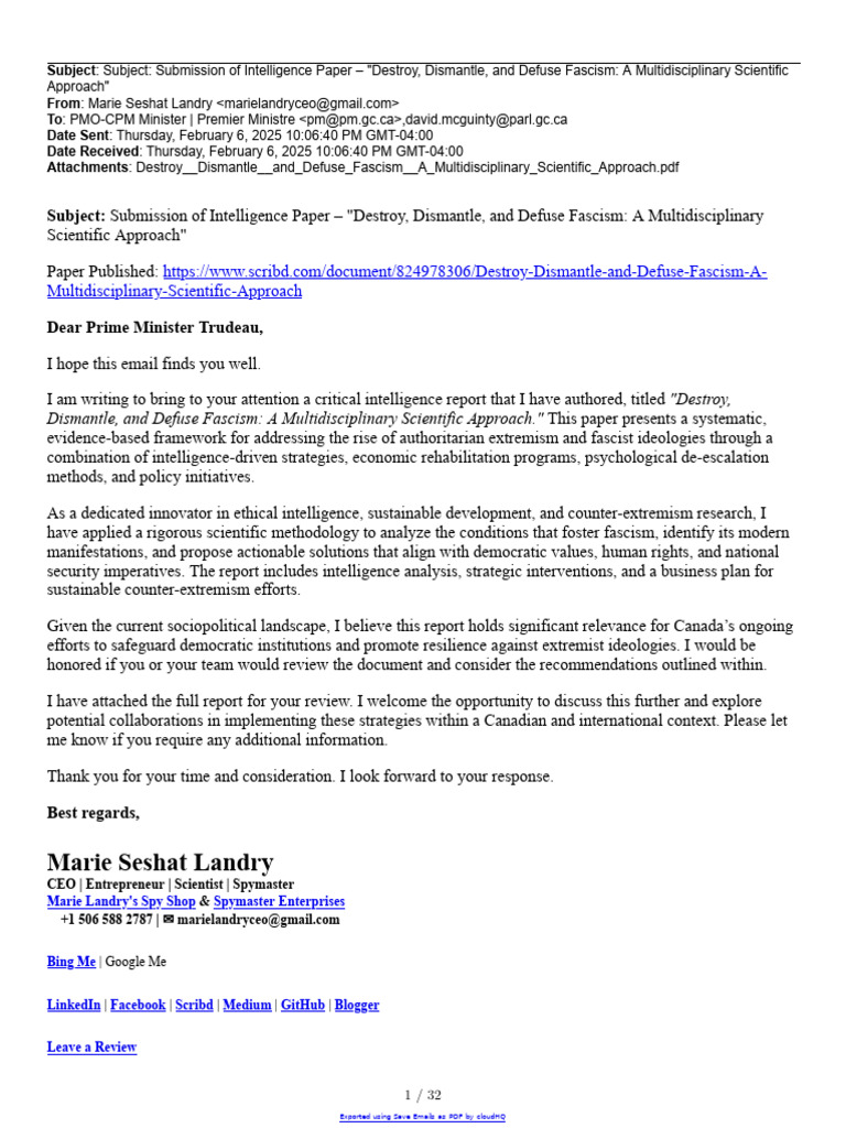 2025-02-06-Subject - Submission of Intelligence Paper - Destroy ...