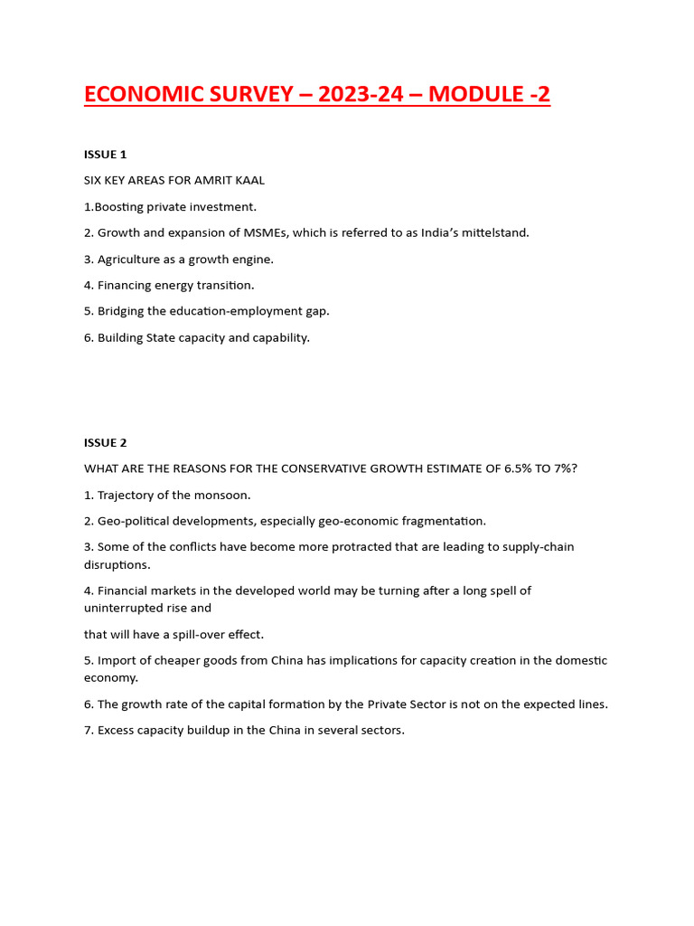 eco surv 2 | PDF | Futures Contract | Subsidy