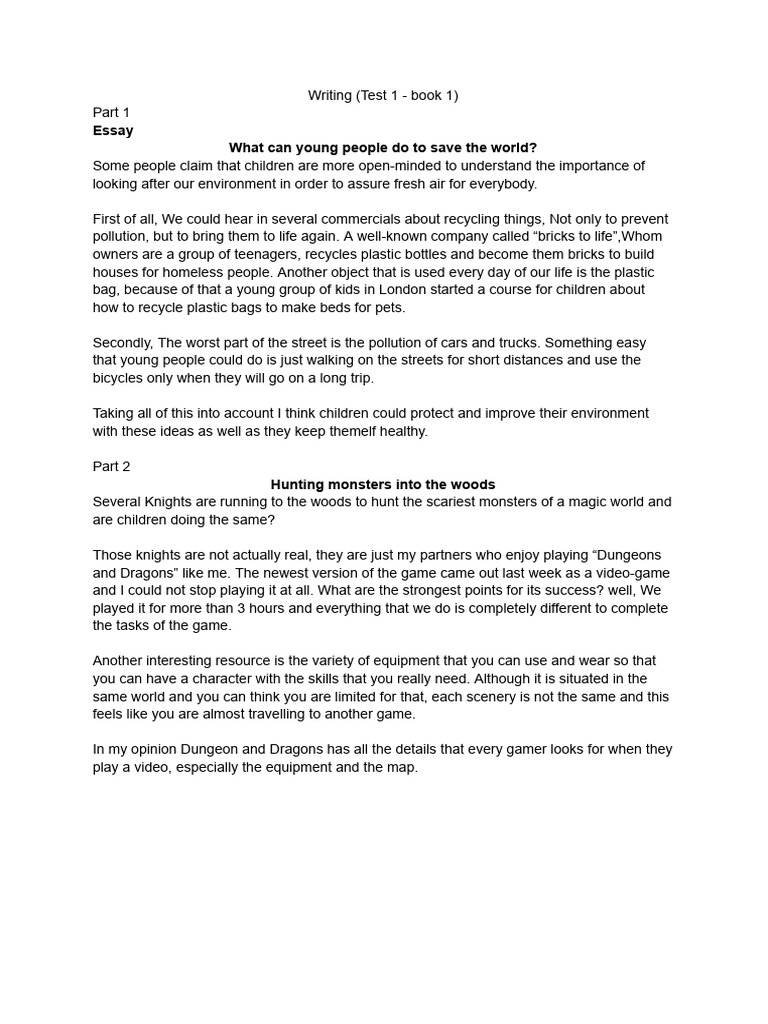 Youth Initiatives for Environmental Change | PDF