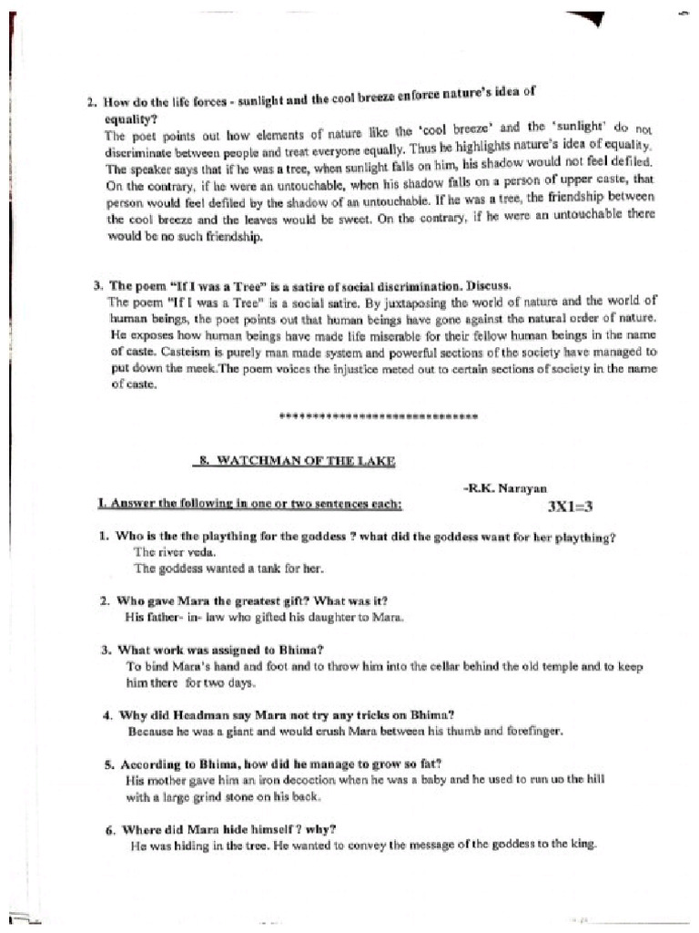English Part 7 | PDF