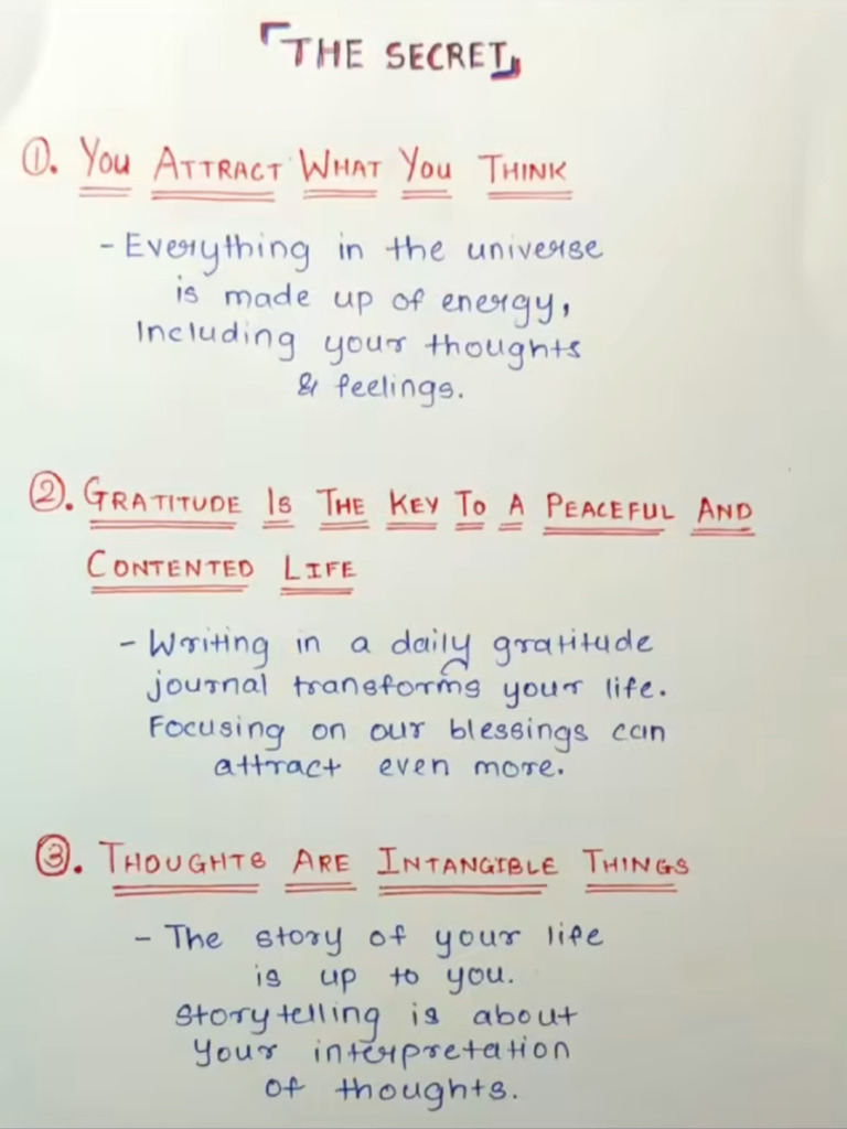 The Secret Summary | PDF