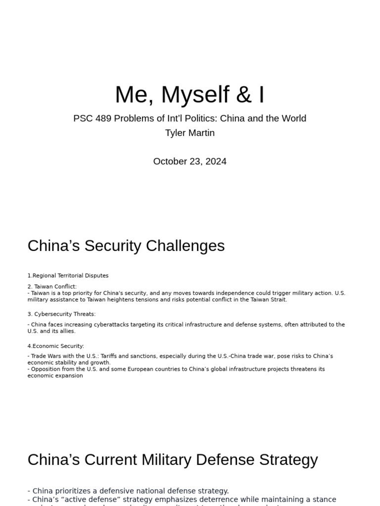 (Group) China Military Strategy | PDF | World Politics | China