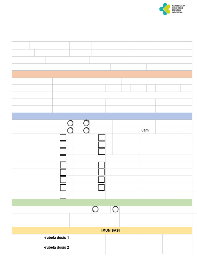 MR01 Form Investigasi Kasus Suspek Campak - 2024 | PDF