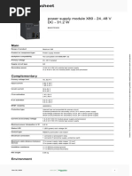 BMXDDI1602 Discrete Input Module Data | PDF | Power Supply | Logic Gate
