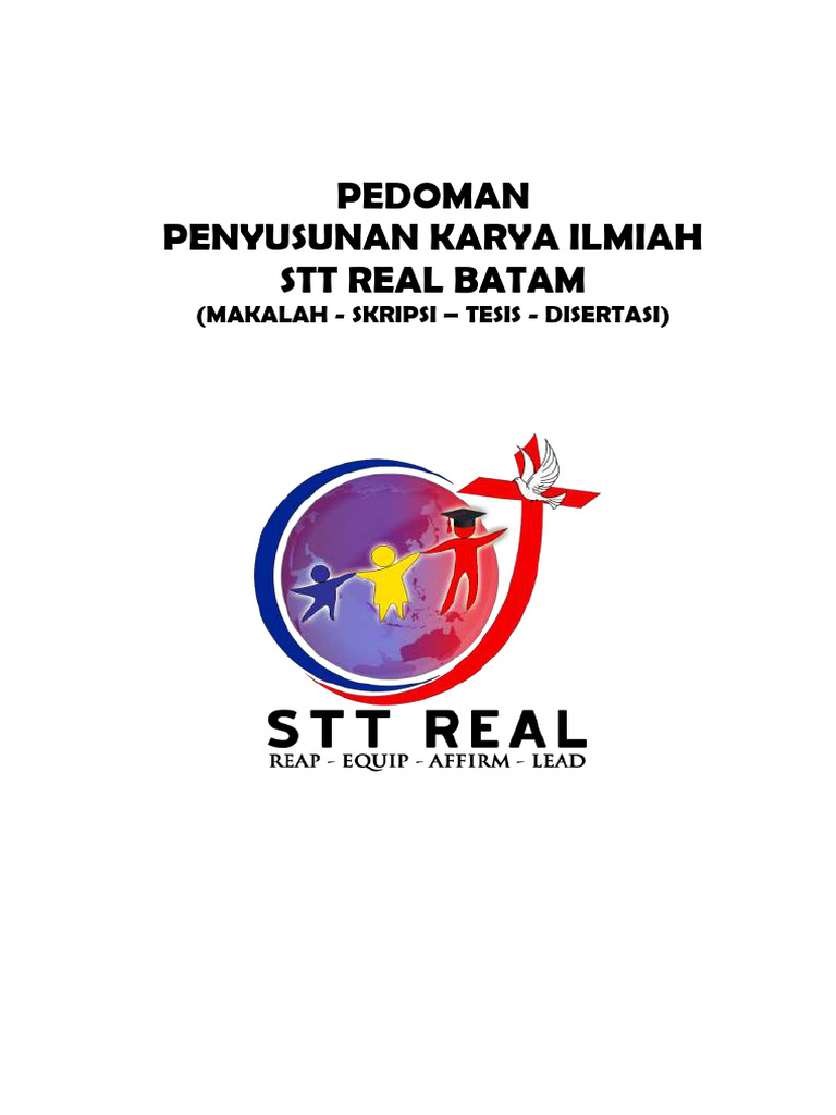 Pedoman Karya Ilmiah STT Real Batam | PDF