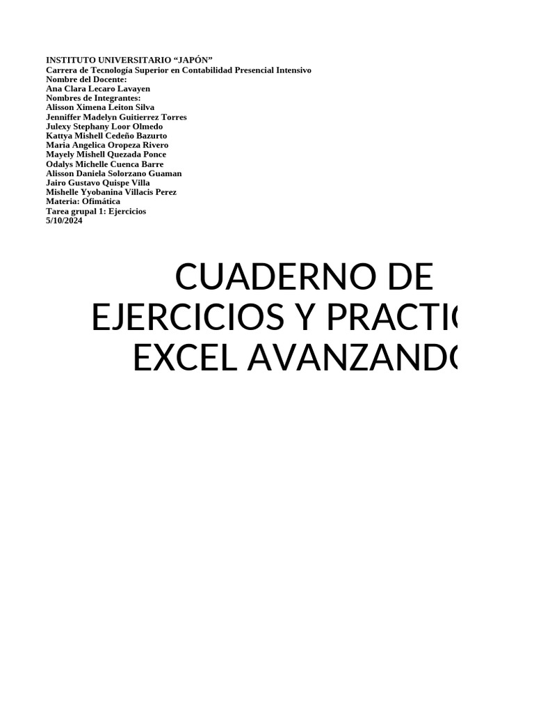 Tarea Ultima | PDF