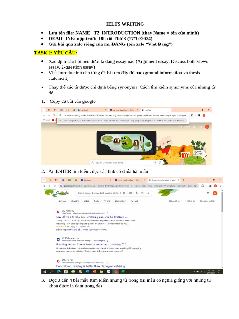 Homework t2 Introduction | PDF