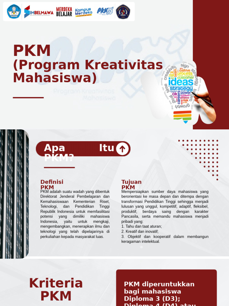 PKM Program Kreativitas Mahasiswa | PDF