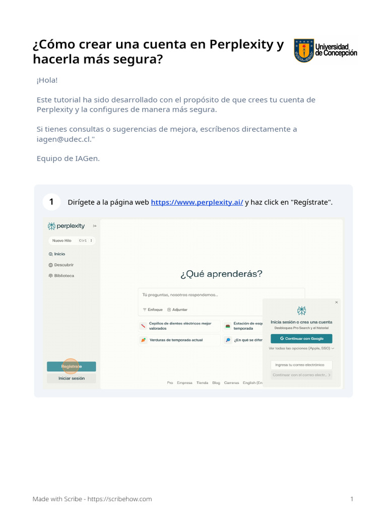 M02-R05-Tutorial ¿Cómo Crear y Configurar Tu Cuenta de Perplexity y ...