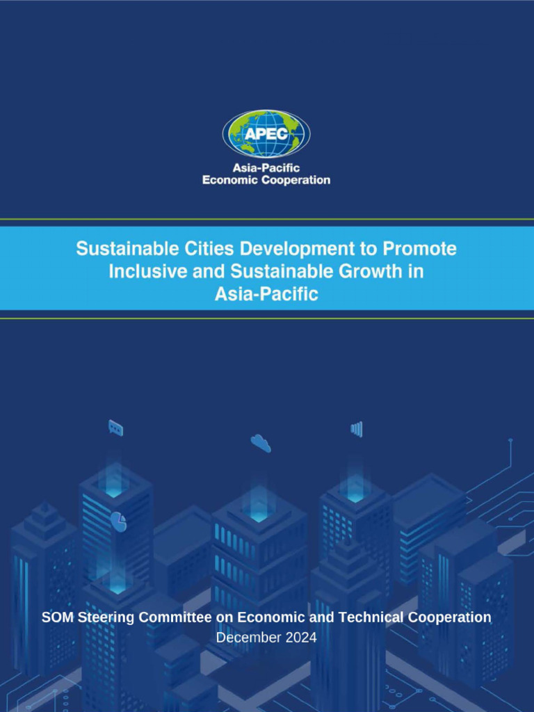 APEC Sustainable-Cities-Development-To-Promote-Sustainable-And ...