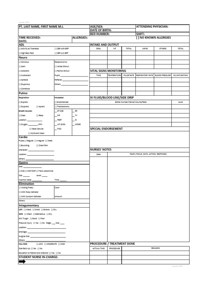 sn_chart | PDF | Breathing | Medical Specialties