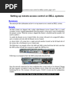 Reset The IDRAC and Configure Static IP For IDRAC6 | PDF