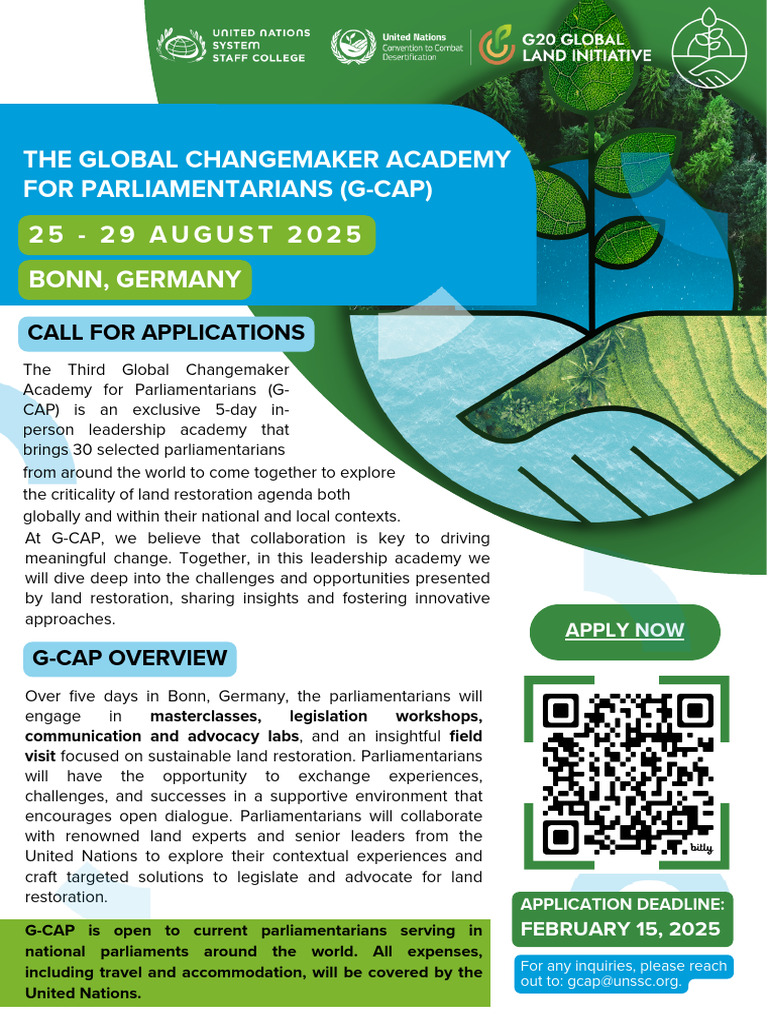 GCAP 2025 - Call For Applications | PDF