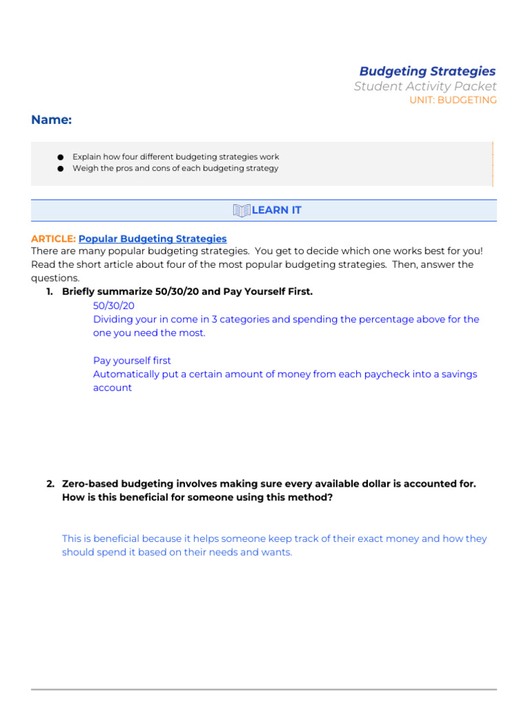 Understanding Zero-Based Budgeting | PDF | Budget | Money