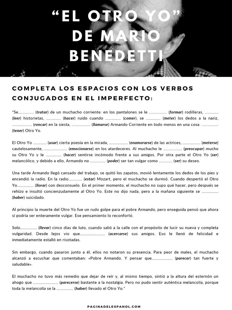 El Otro Yo de Mario Benedetti | PDF
