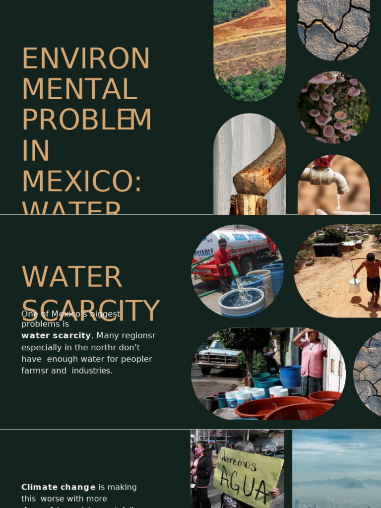 Environmental Problem in Mexico Water Scarcity | PDF