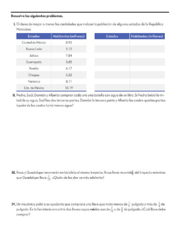 Matemáticas 27 28 29 | PDF
