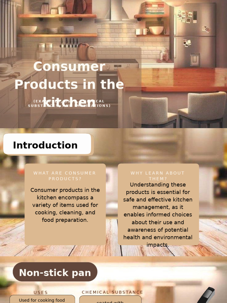 Consumer Products in The Kitchen | PDF | Bleach | Umami