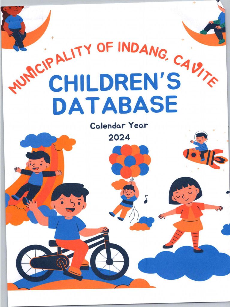 5.1.1 Updated Children's Data Base of Indang With Consolidation From ...