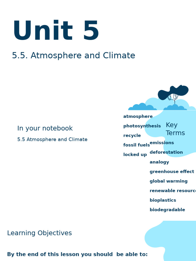 Understanding Atmosphere and Climate Changes | PDF | Atmosphere Of ...