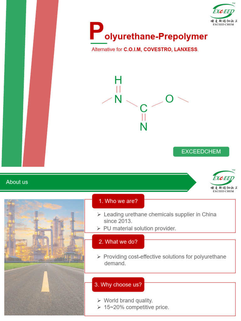 Polyurethane Prepolymer-2024.9.25 | PDF | Polyurethane | Materials