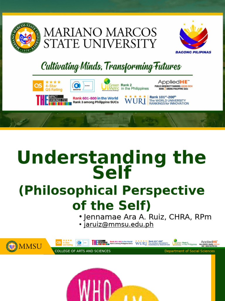 Understanding the Self in Philosophy | PDF | Philosophy Of Self | Soul