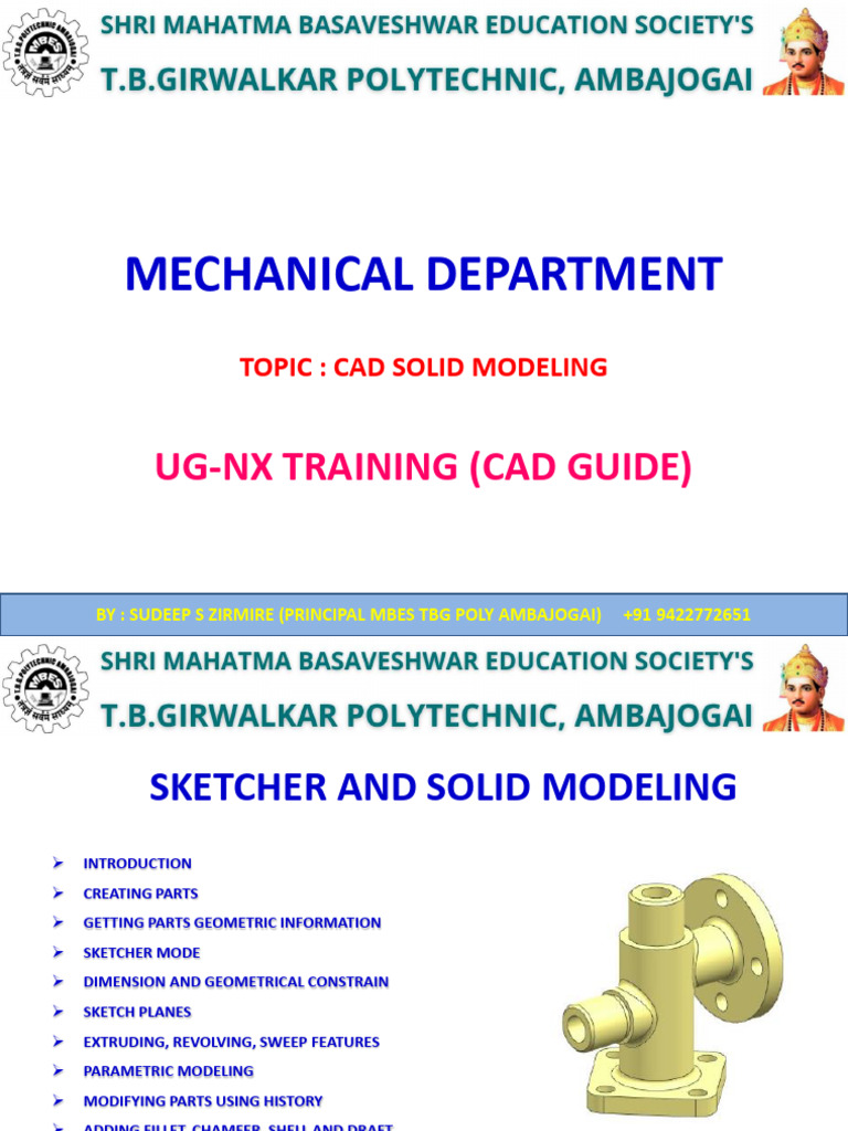 Syllabus Cad Solid Modeling | PDF