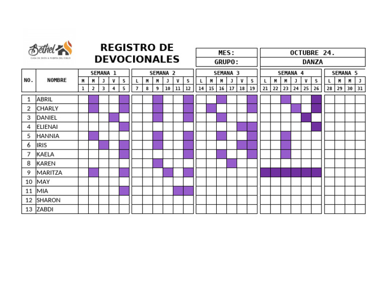 Devocional Octubre 24 | PDF