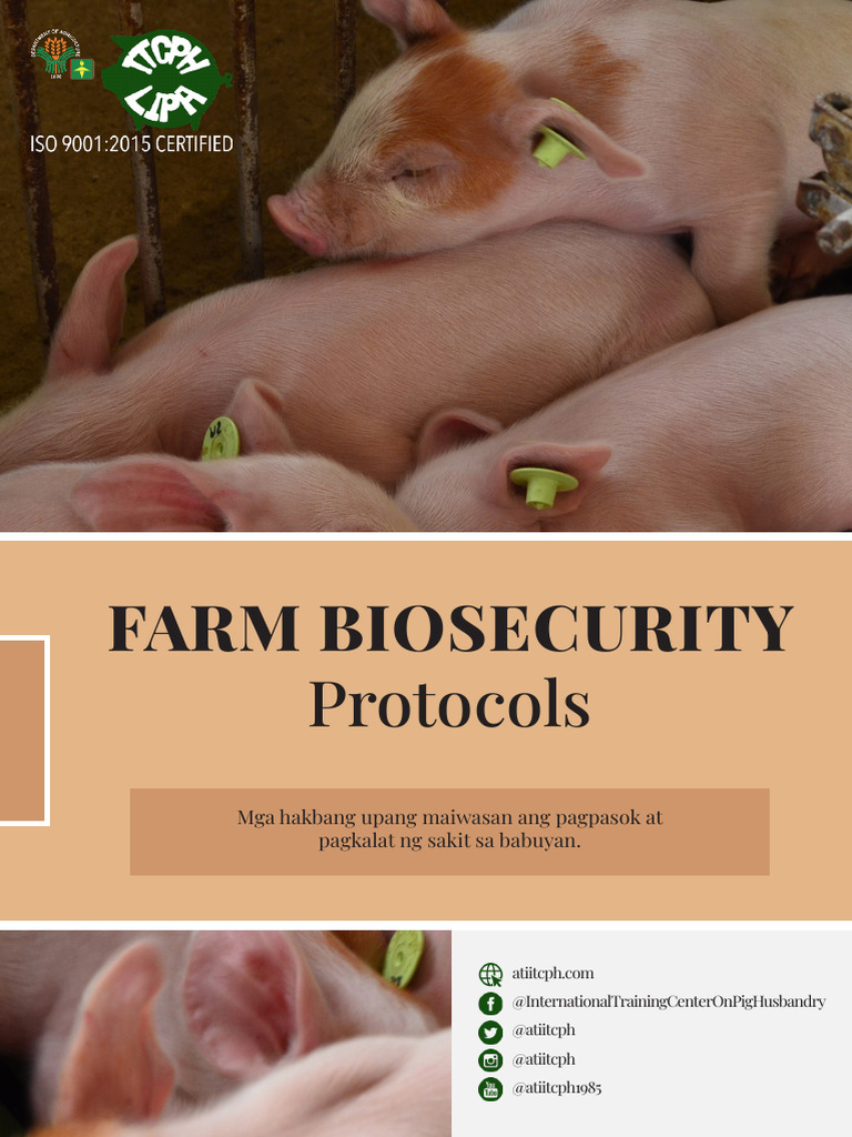Farm Biosecurity Protocols (V2.2) Spreads | PDF