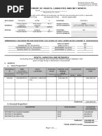 SALN Form 2025 for Public Officials | PDF