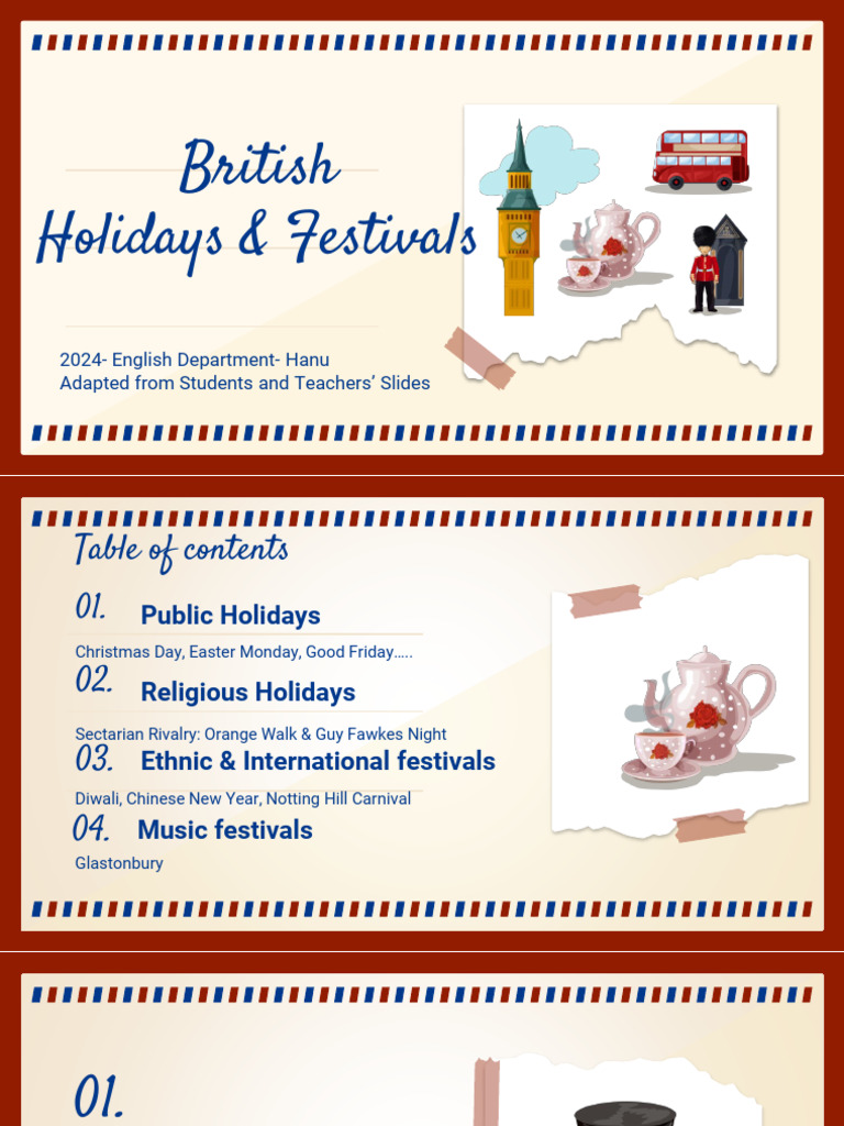 UK Holidays and Festivals Overview 2024 | PDF | Christmas | Carnival