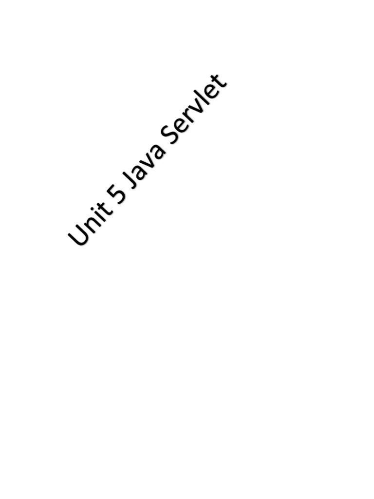 Unit 5 | PDF | Web Server | Internet & Web