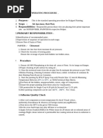 SOP for Kobelco Painting Process | PDF | Paint | Industrial Processes