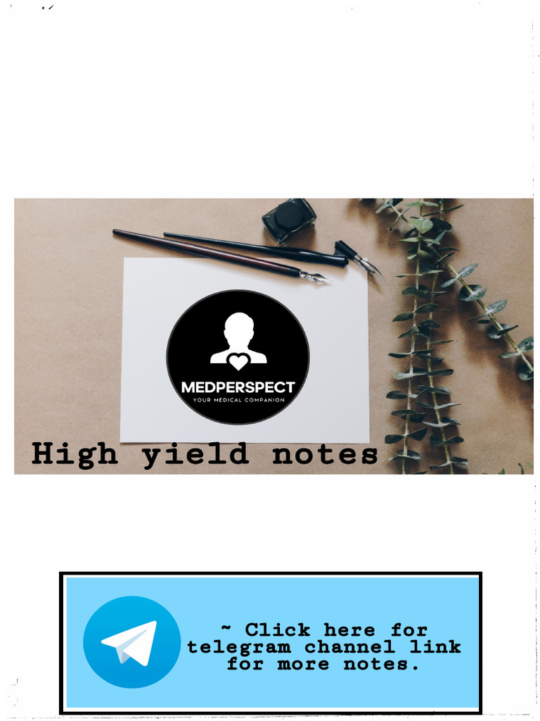 Surgery (2) High Yield Notes - For Revision | PDF