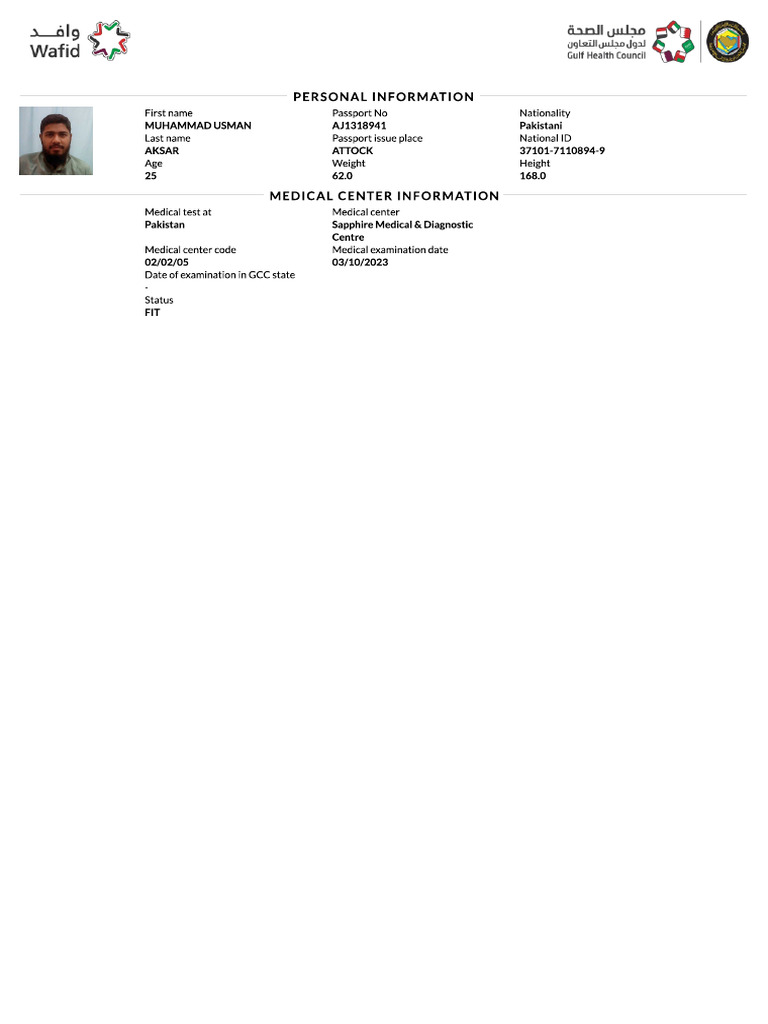 Medical Status 6Xj847XNQka5wo7 | PDF