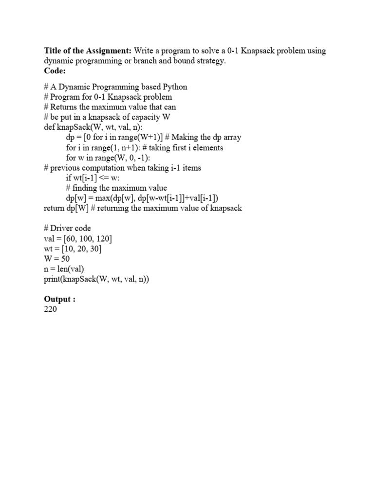 Daa 4 Branch and Bound | PDF