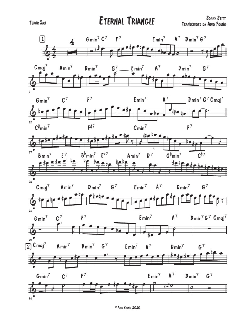 Eternal Triangle - Sonny Stitt | PDF
