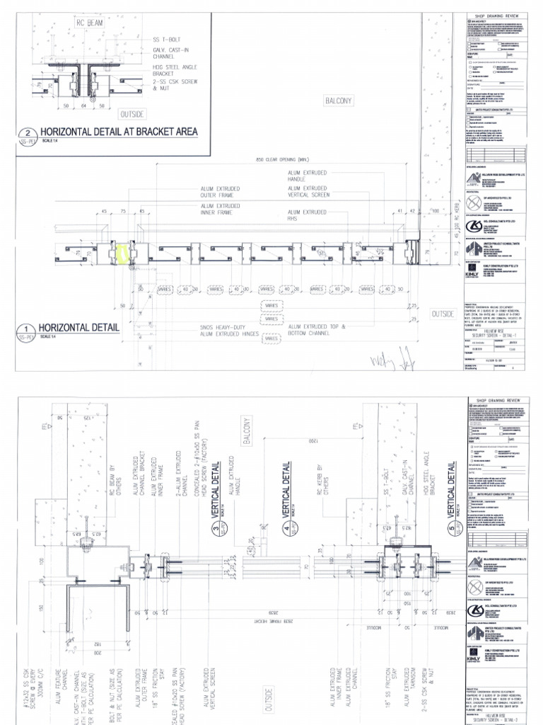 Alum Screen-dwg | PDF