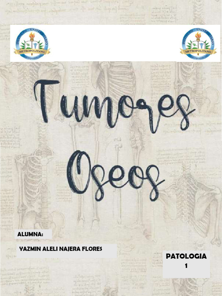 PORTADA TUMORES OSEOS | PDF