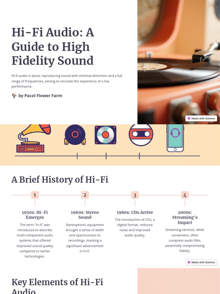 Hi-Fi Audio: Ultimate Listening Guide | PDF | Sound Recording And ...