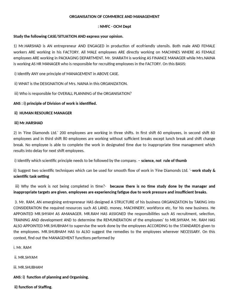 case study 100% | PDF | Banks | Waste