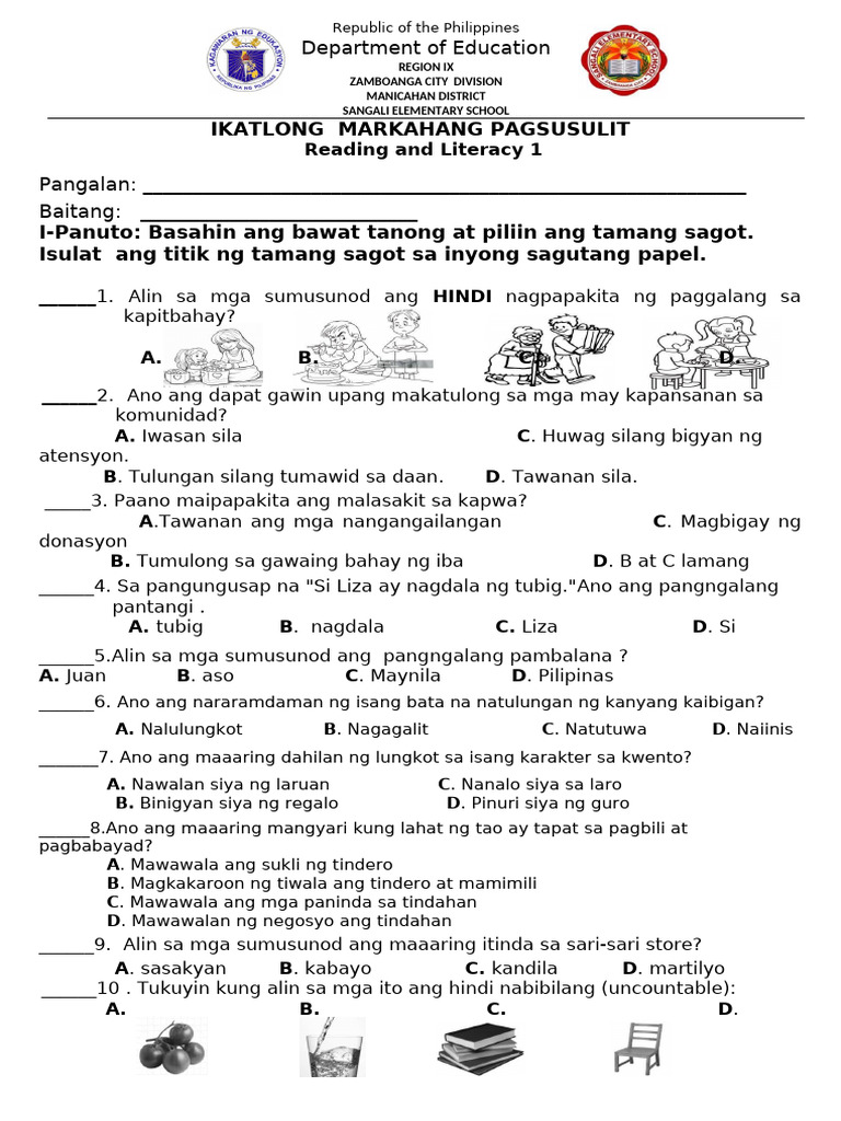 Q3 PT and TOS SY.2024 2025 | PDF