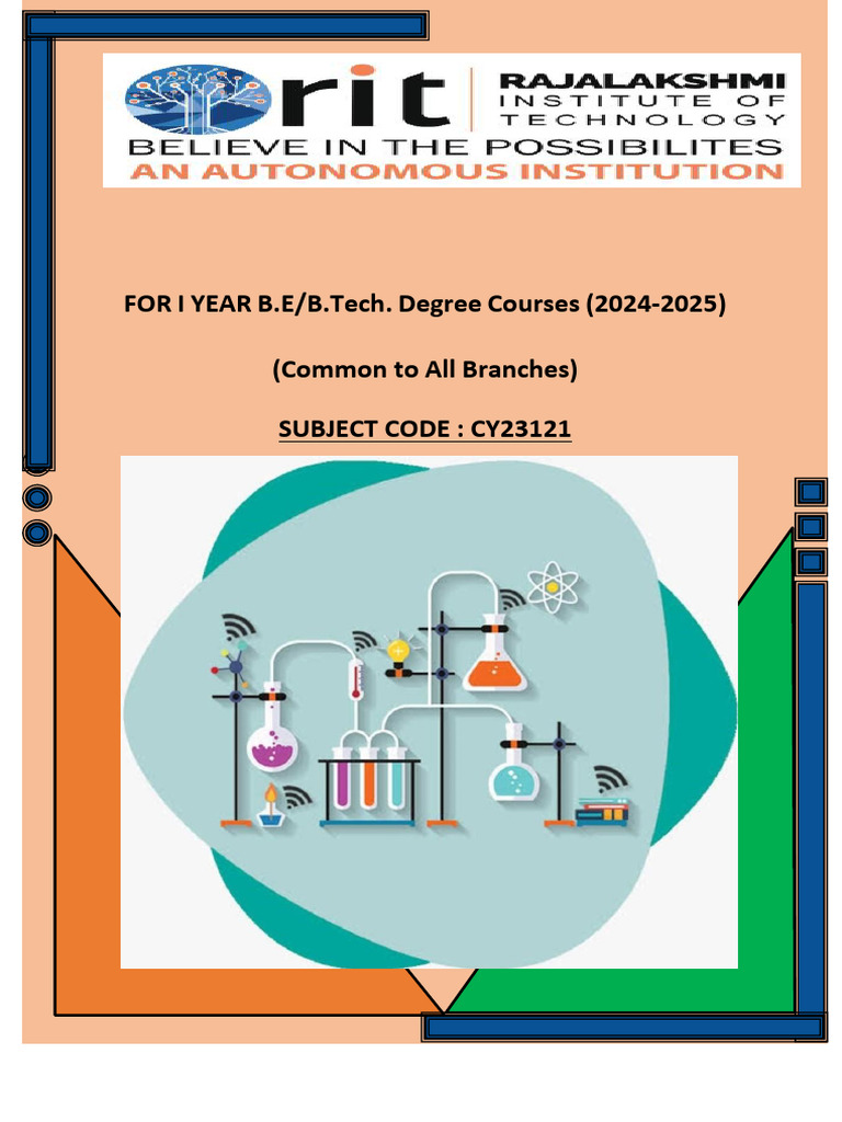 Chemistry Lab Manual Final Upd - 10 Experiments Word (24-25) | PDF | Titration | Chemistry