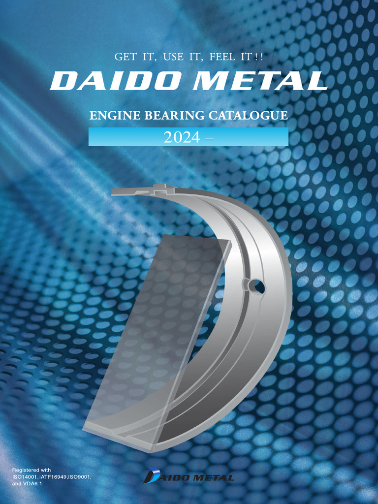 Daido Metal: Leading Engine Bearings | PDF | Motor Vehicle ...