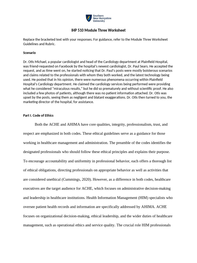 Ethical Dilemmas in Healthcare Marketing | PDF