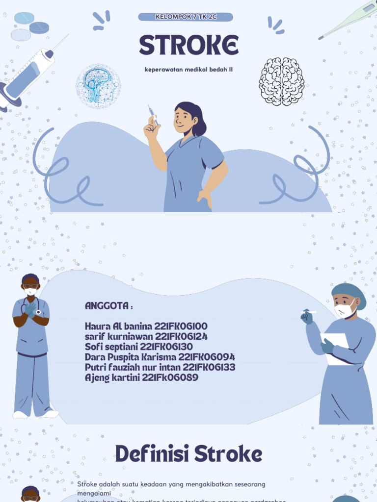 stroke ppt kel 7-kmb II | PDF