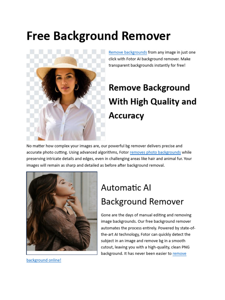 Free Background Remover | PDF