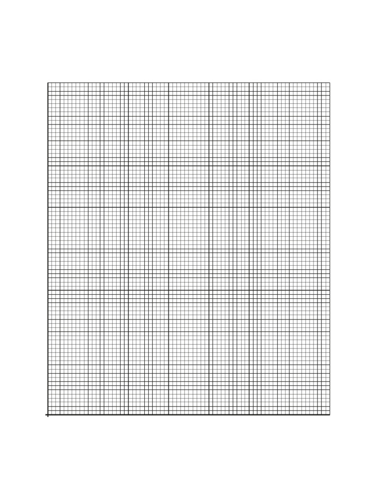 Graph Paper (From IGCSE P6) | PDF