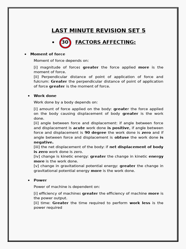 LMR SET 5 10th physics | PDF | Refractive Index | Refraction