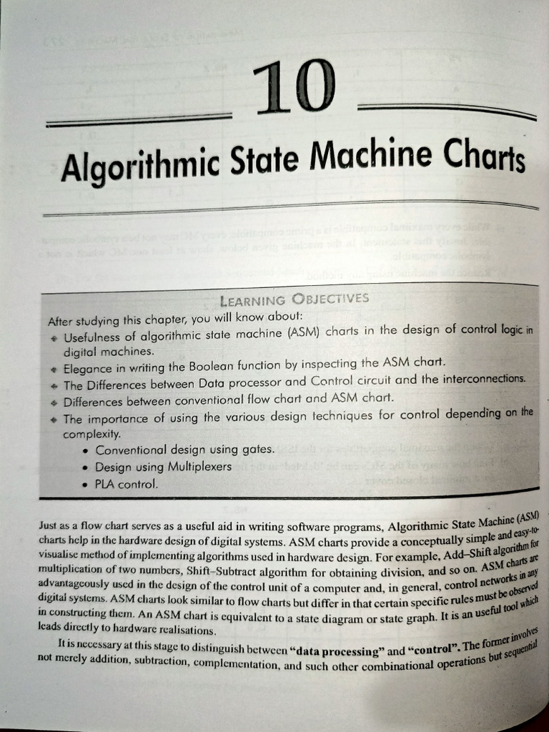 ALGORITHM STATE MACHINE | PDF | Computing | Electronic Design